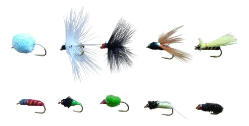 SET DE MOSCA EN CAJA - Pesca por mayor