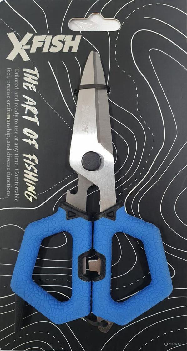 TIJERA DE PESCA ANATOMICA 16CM - Pesca por mayor