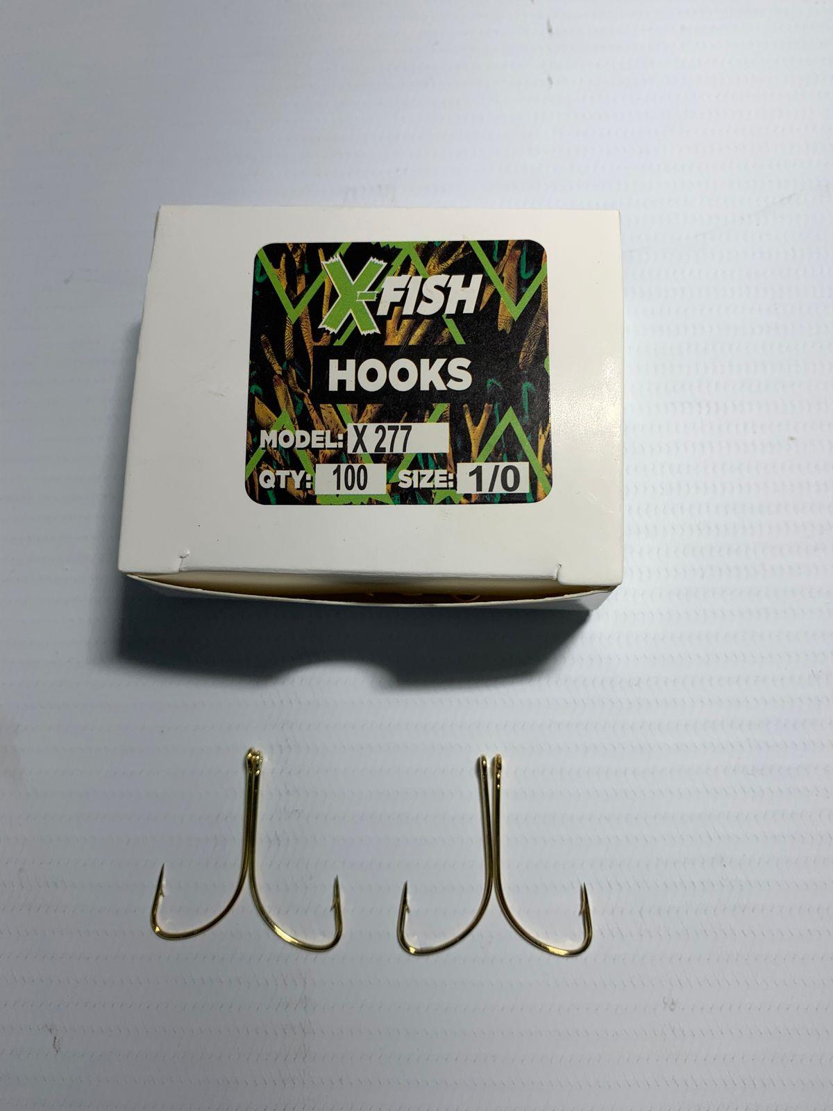 ANZUELO DORADO EN CAJA XFISH - Pesca por mayor